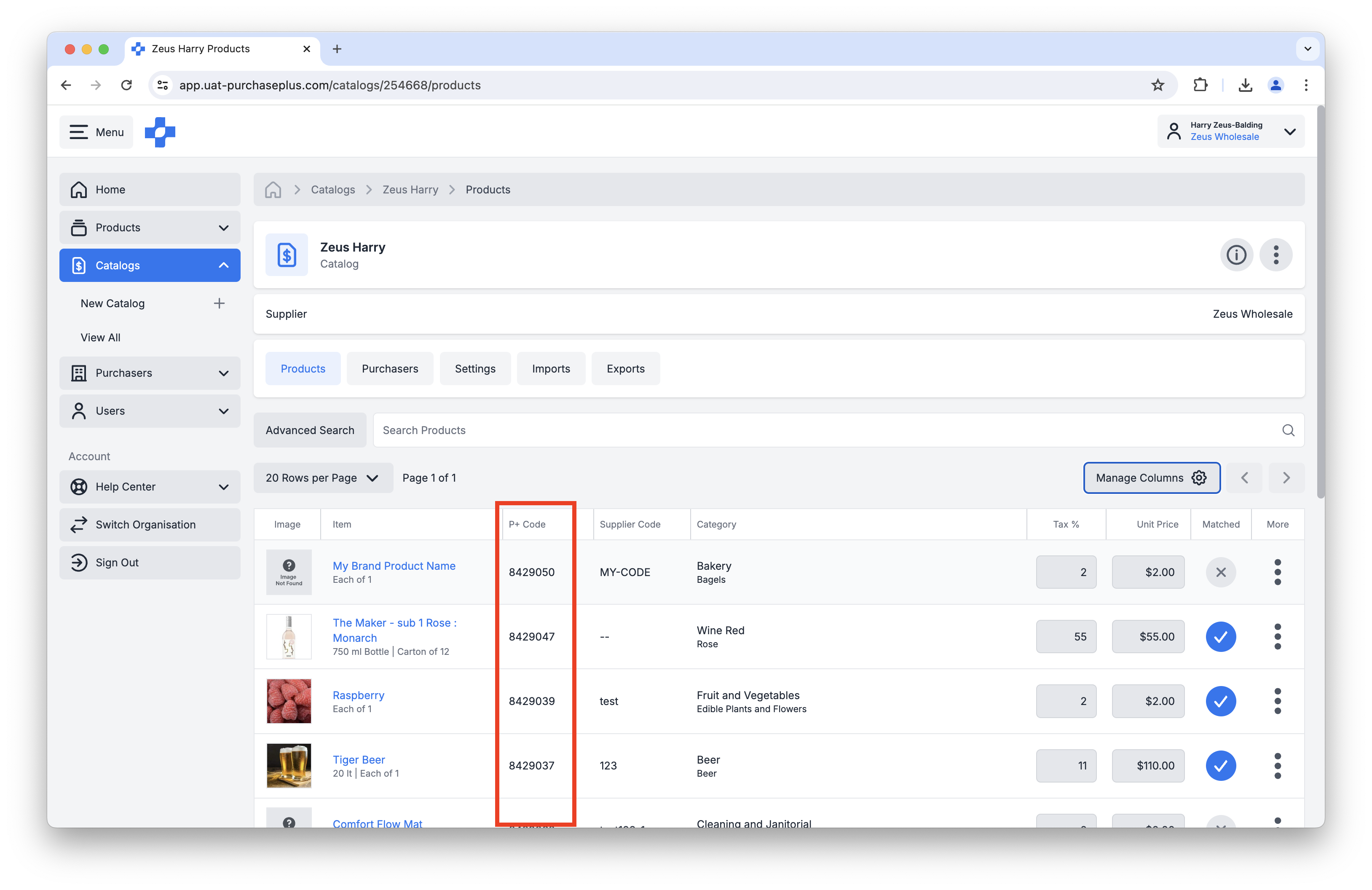 Update Prices via CSV Import